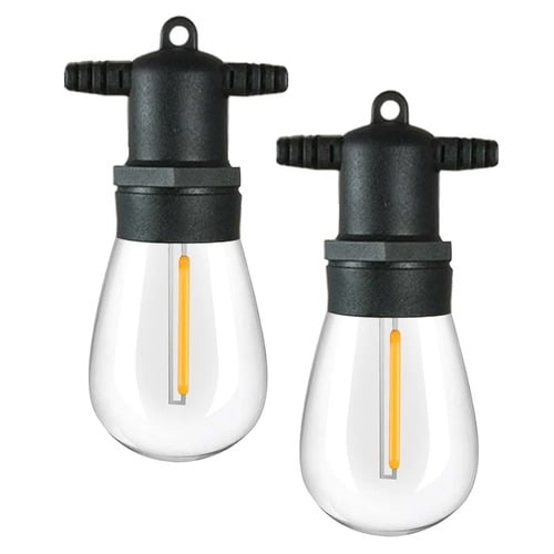 Warm White Shelby Replacement Festoon Light Bulbs | Temple & Webster