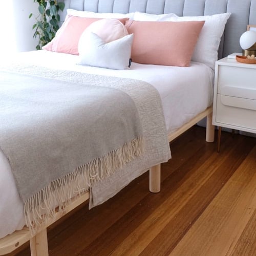 Capeview Interiors Kensington Merino Wool & Cashmere Throw Rug | Temple ...