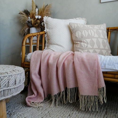 Capeview Interiors Kensington Merino Wool & Cashmere Throw Rug | Temple ...