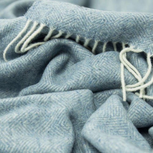 Capeview Interiors Hampton Merino Wool-Blend Throw Rug | Temple & Webster