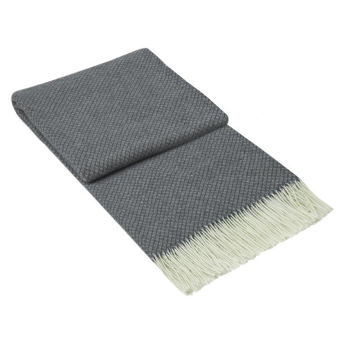 Capeview Interiors Chiswick Merino Wool-Blend Throw Rug | Temple & Webster