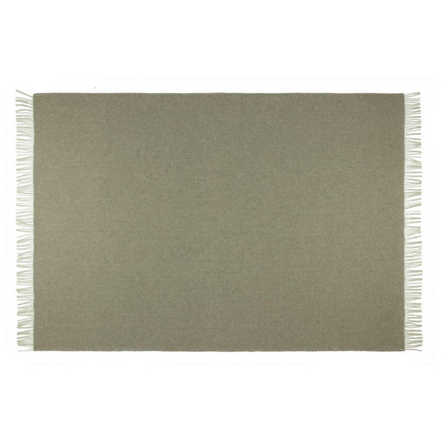 Capeview Interiors Chiswick Merino Wool-Blend Throw Rug | Temple & Webster