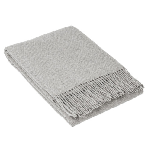 Capeview Interiors Hampton Merino Wool-Blend Throw Rug | Temple & Webster