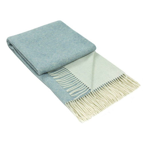 Kensington Merino Wool & Cashmere Throw Rug | Temple & Webster