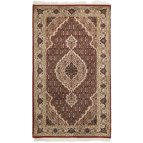 Persian Hand-Knotted Wool Mahi Rug | Temple & Webster