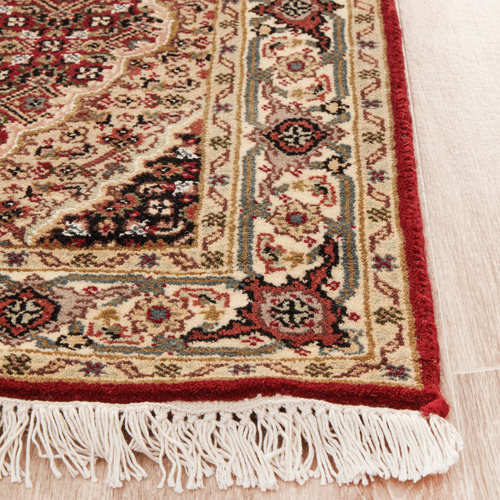 142 x 72cm Persian Hand-Knotted Wool Mahi Rug | Temple & Webster