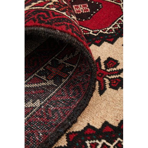 Fakhri Hand-Knotted Wool Balouchi Rug | Temple & Webster