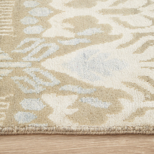 Lithiksha Hand-Knotted Wool Rug | Temple & Webster