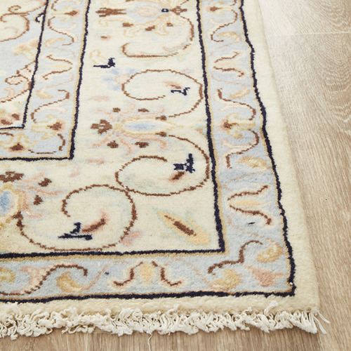 Keya Hand-Knotted Wool Rug | Temple & Webster