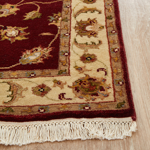 Eirna Hand-Knotted Wool & Silk Runner | Temple & Webster