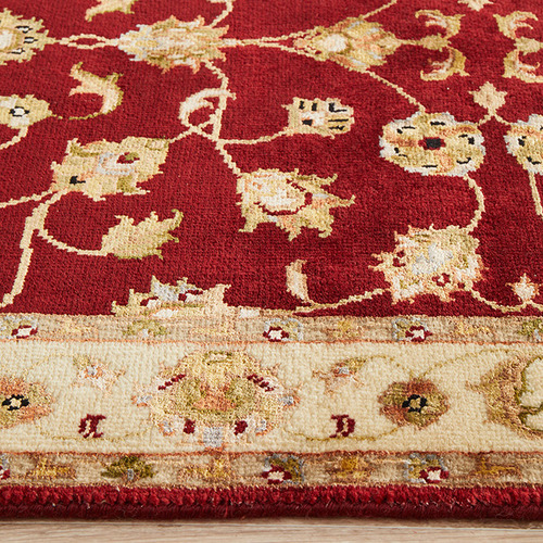 Eirna Hand-Knotted Wool & Silk Runner | Temple & Webster