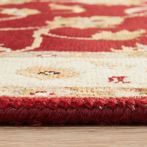 Eirna Hand-Knotted Wool & Silk Runner | Temple & Webster