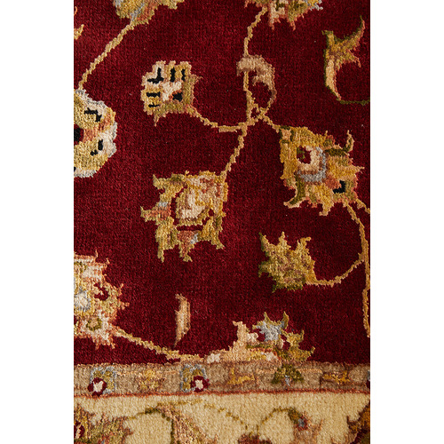 Eirna Hand-Knotted Wool & Silk Runner | Temple & Webster
