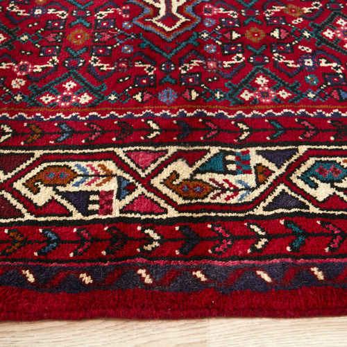 Rakesh Hand-Knotted Wool Persian Rug | Temple & Webster