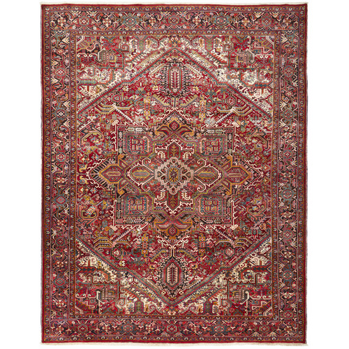 Caplan Hand-Knotted Wool Persian Rug | Temple & Webster