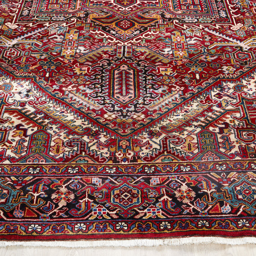 Caplan Hand-Knotted Wool Persian Rug | Temple & Webster
