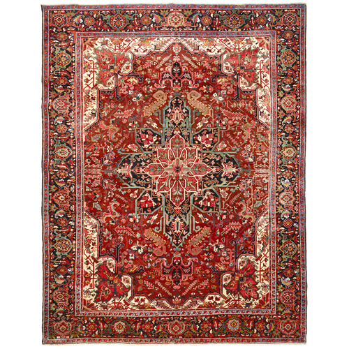 Orson Hand-Knotted Wool Persian Rug | Temple & Webster