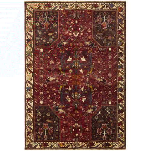 Delphine Hand-Knotted Wool Persian Rug | Temple & Webster