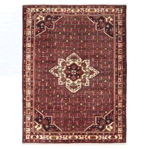 Jahan Hand-Knotted Wool Persian Rug | Temple & Webster