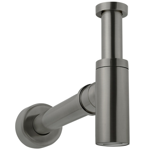 Round Brass Bottle Trap | Temple & Webster
