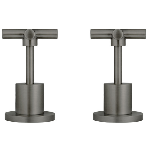2 Piece Cross Handle Wall Top Assembly Set | Temple & Webster