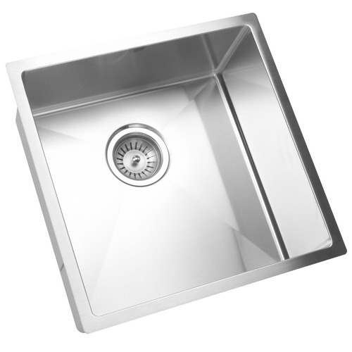 Lavello 440mm Single Stainless Steel Kitchen Sink | Temple & Webster