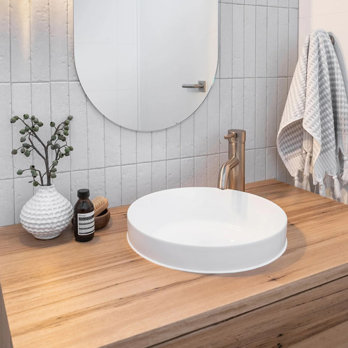 Round Curved Basin Mixer | Temple & Webster