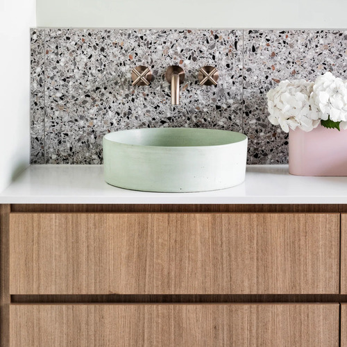 2 Piece Cross Handle Wall Top Assembly Set | Temple & Webster