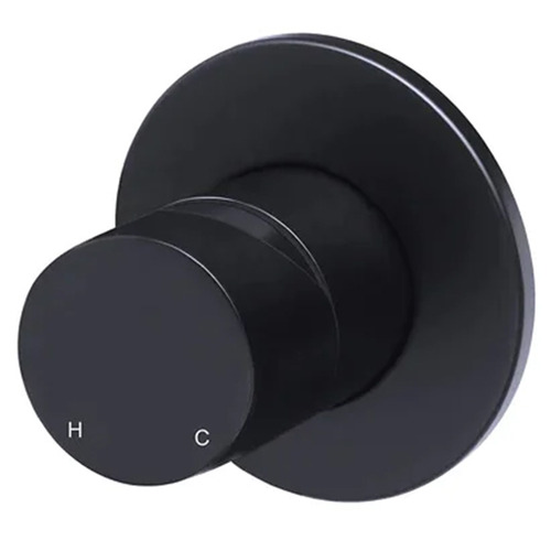 Round Pinless Shower/Bath Wall Mixer Trim Kit Only | Temple & Webster