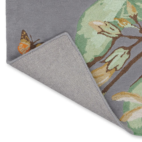 Grey Hummingbird Hand-Tufted Indoor/Outdoor Rug | Temple & Webster