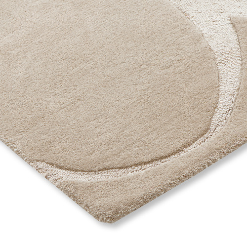 Beige Renaissance Hand-Tufted Wool-Blend Rug | Temple & Webster