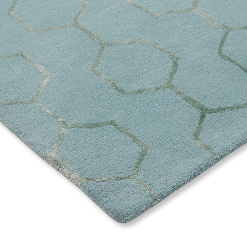 Mineral Gio Hand-Tufted Wool-Blend Rug | Temple & Webster