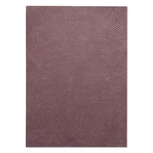 Mink Folia Hand-Tufted Wool Rug | Temple & Webster
