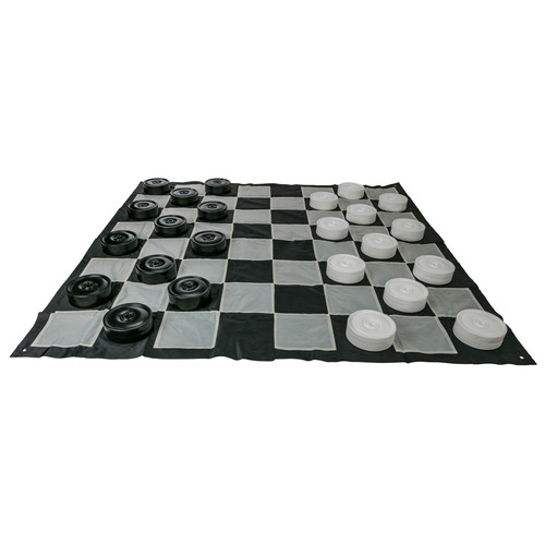 JenjoGames Giant Draughts Outdoor Checker Game Set | Temple & Webster