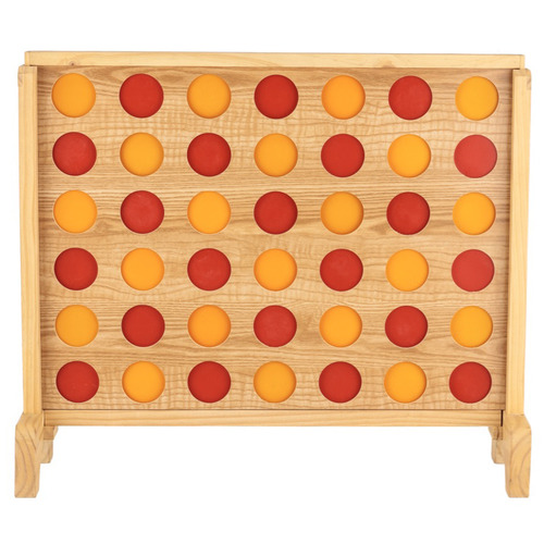 JenjoGames Natural Mega Connect 4-In-A-Row Game Set | Temple & Webster