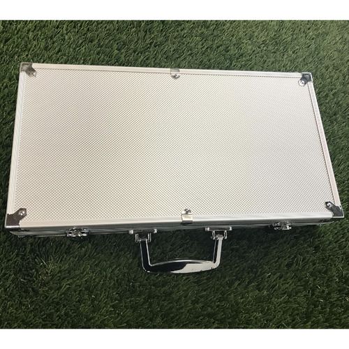 JenjoGames Silver Poker Game Set | Temple & Webster