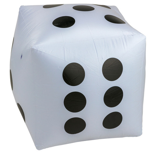 JenjoGames Giant Inflatable Dice with Pump | Temple & Webster