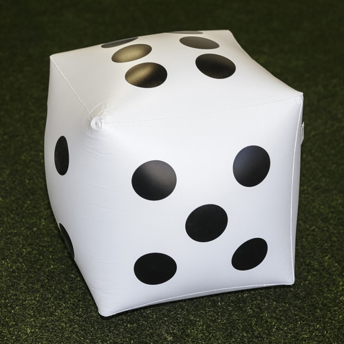 JenjoGames Giant Inflatable Dice with Pump | Temple & Webster