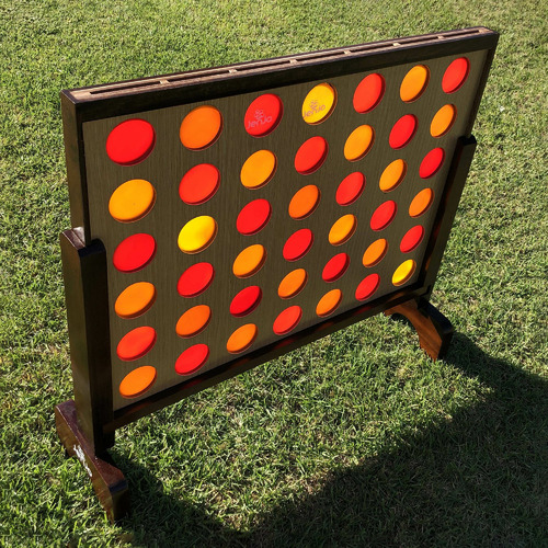 Brown Mega Connect 4-In-A-Row Game Set | Temple & Webster