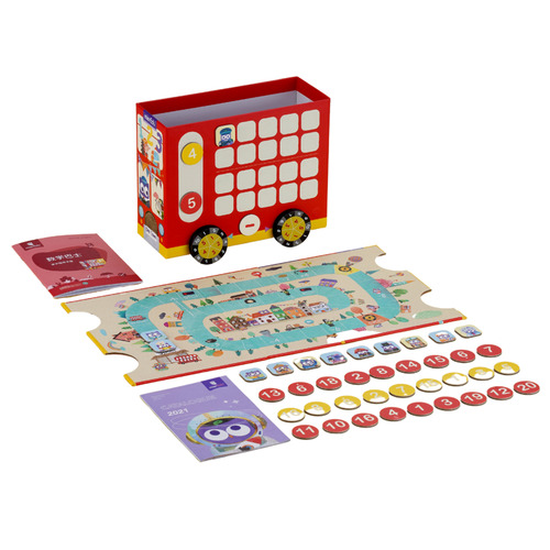 JenjoGames MierEdu Math Bus Game Set | Temple & Webster