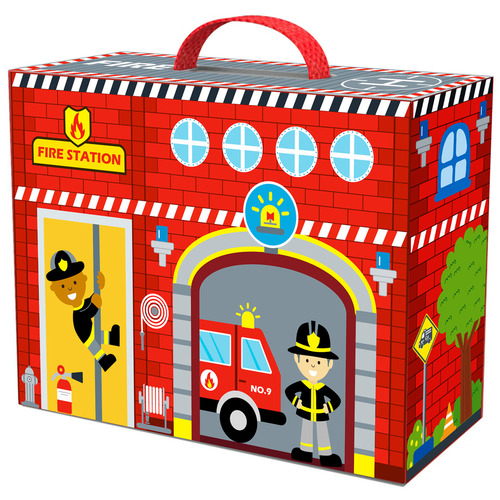 TookyToy Kids' Fire Station Box Set | Temple & Webster