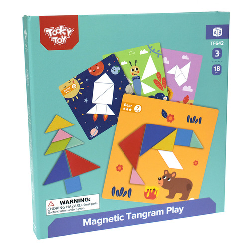Tooky Toy Tangram Brainteaser Puzzle | Temple & Webster