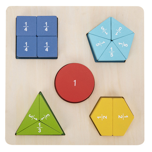 Tooky Toy Fraction Puzzle | Temple & Webster