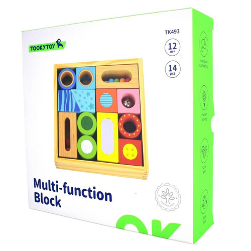 TookyToy Tooky Toy Texture & Sound Blocks | Temple & Webster