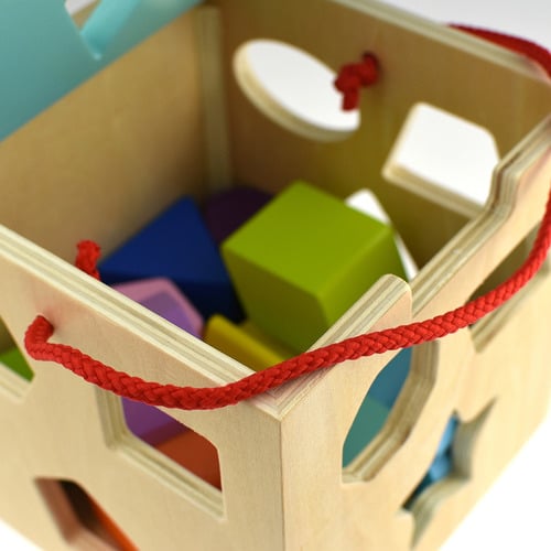 Tooky Toy Shape Sorter Blocks | Temple & Webster