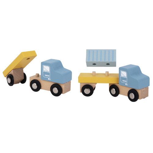 Tooky Toy Port Crane Cargo Playset | Temple & Webster