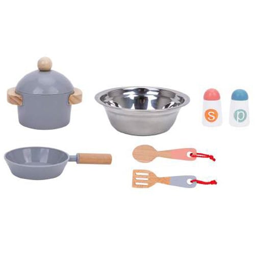 Tooky Toy Wooden Kitchen Play Set | Temple & Webster