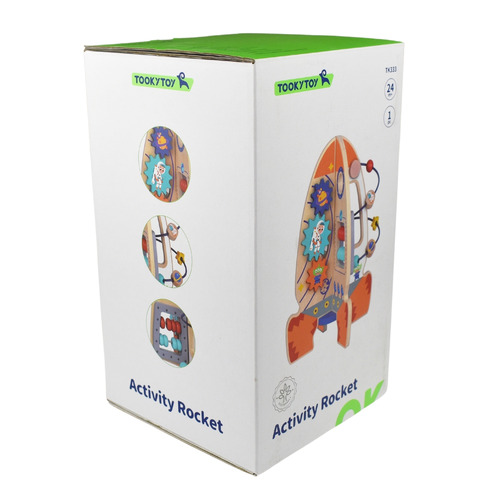 TookyToy Tooky Toy Activity Toy Rocket | Temple & Webster