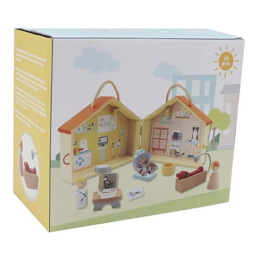 Kaper Kidz Veterinary Pet Hospital Playset | Temple & Webster