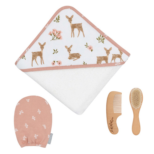 Living Textiles 4 Piece Sophia Garden Bath Gift Set | Temple & Webster